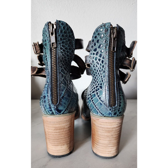 Freebird by Steven | Shoes | Rare Freebird By Steven Randi Us 1 Ankle Leather Sandals Shoes ...